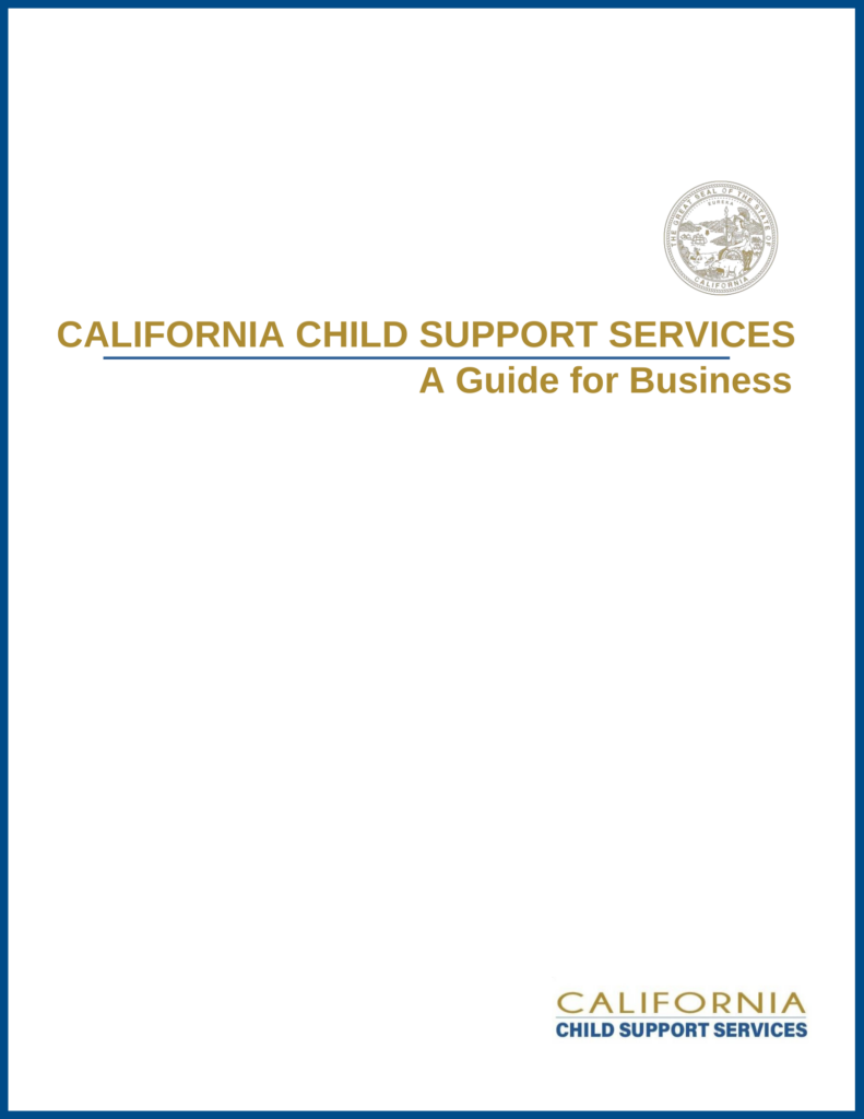 General Information – Department of Child Support Services